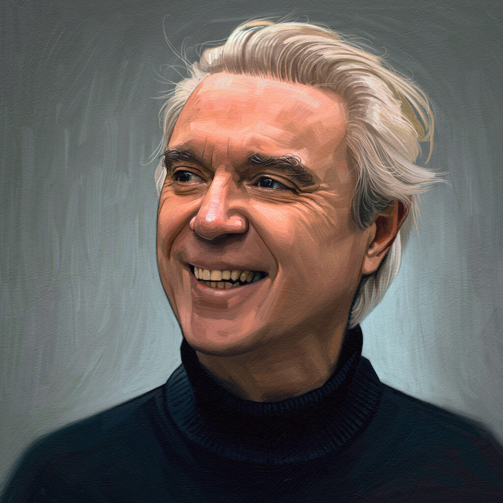 David Byrne – Talk Easy with Sam Fragoso
